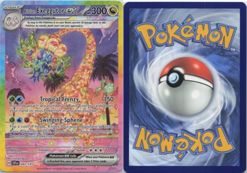 Alolan Exeggutor EX (SSP 242) - Surging Sparks KantoDrop.pl