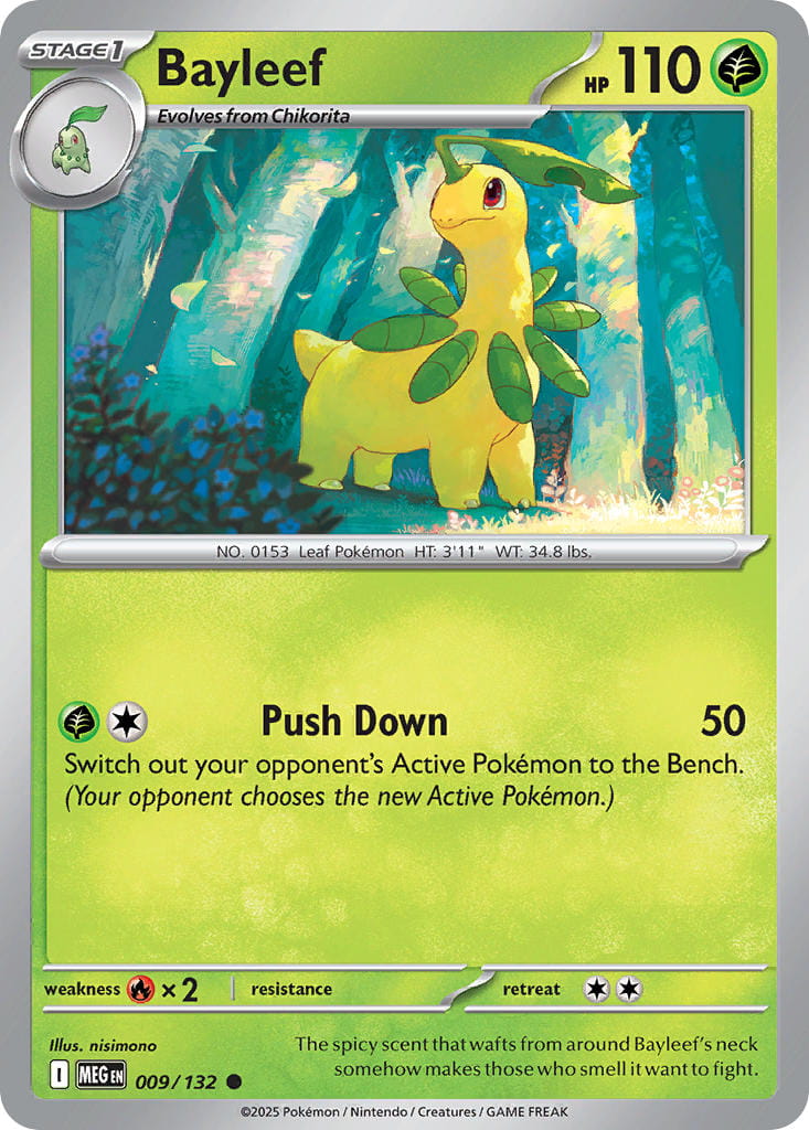 Bayleef (MEG 009) - Common - Mega Evolution KantoDrop.pl